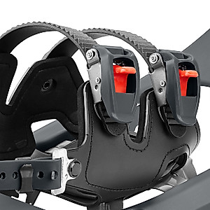 Retrospec Drifter Plus 23/25 Inch Backcountry and Mountaineering Show Shoes, Durable All Terrain with Secure Double Ratchet Binding, Steel Toe Crampons, and Heel Lifters for Winter Hiking