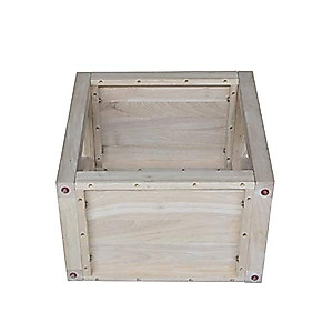 International Concepts Hampton Narrow End Table, Brown