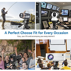 Tripod, Lusweimi 60-Inch Camera Tripod for iPad pro & iPhone Compatible with Tablet/iPad Pro 12.9 inch/Webcam/Video Camera, iPad Pro Tripod Stand with Wireless Remote & Bag for Vlog/Video/Photography