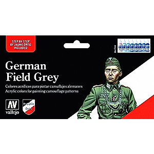 Vallejo Waffen-SS Camouflage Set, 17ml