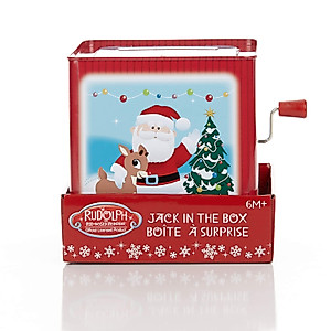 Rudolph the Red-Nosed Reindeer Jack-In-The-Box