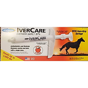 Farnam Ivercare Dewormer Paste, 6-Pack