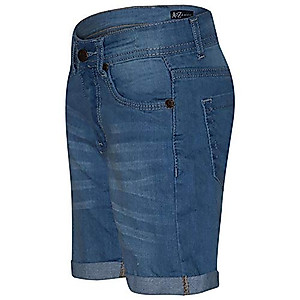 Kids Girls Shorts Bermuda Light Blue Jeans Hot Pant Summer Denim Short 5-13 Year