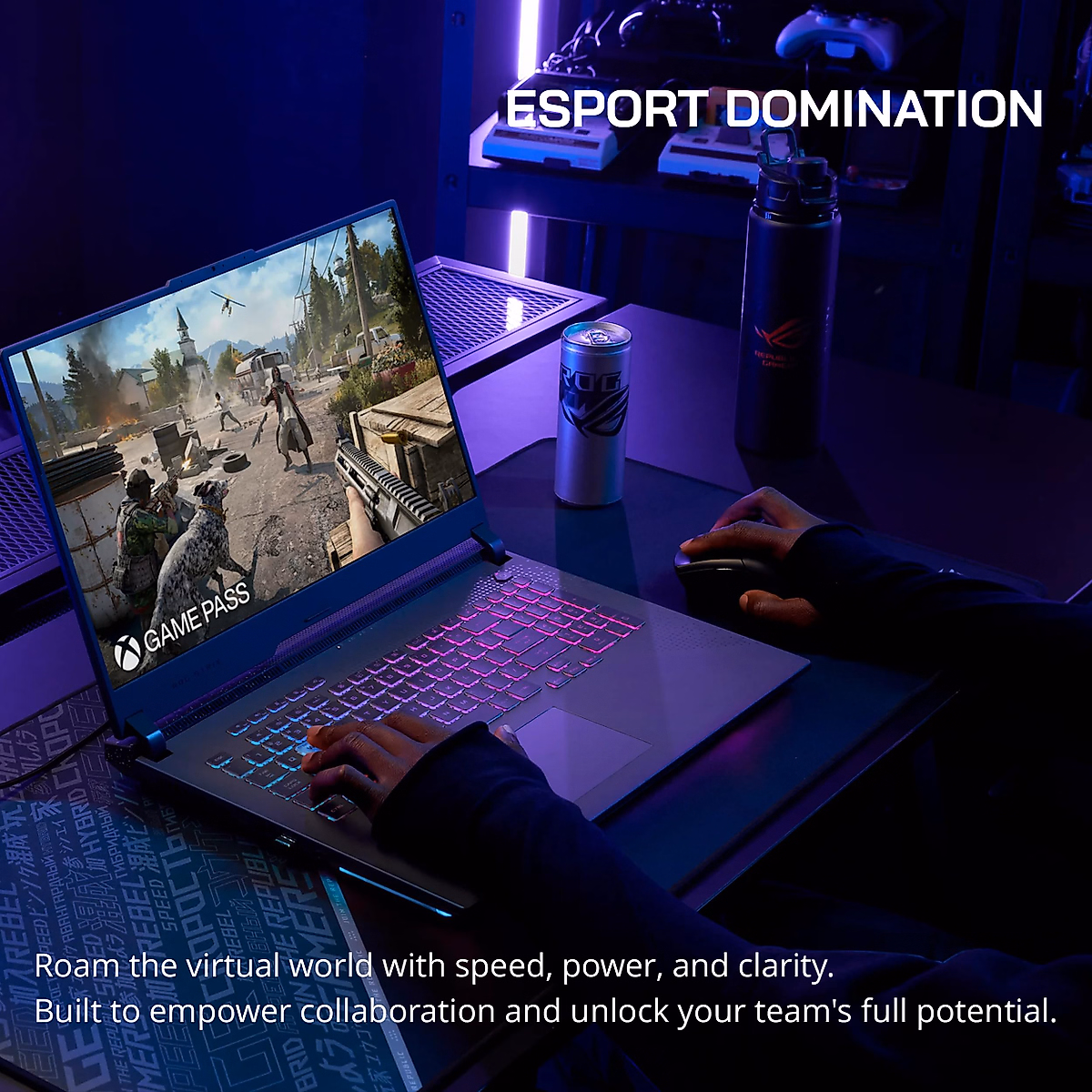 ASUS ROG Strix G17 17.3" QHD 240Hz Gaming Laptop, AMD Ryzen 9-7845HX, NVIDIA GeForce RTX 4060, 64GB DDR5, 2TB PCIe SSD, RGB B&K, Wi-Fi 6E, Win 11, Gray, 32GB Hotface USB Card