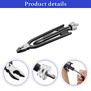 6 Inch Safety Wire Pliers, Wire Twisting Tool Lock Wire Pliers, Wire Twister Tool for Aircraft Auto Industry