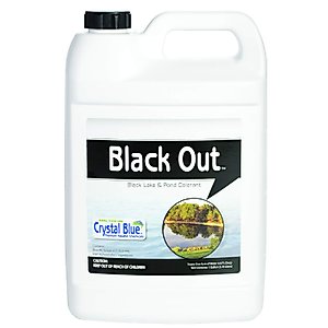 Sanco Industries Black Out Lake and Pond Dye - One Gallon of Professional Lake & Pond Dye – Treats Up to 1 Acre – Deep Black Color - Safe for Fish, Wildlife, Pets & Children