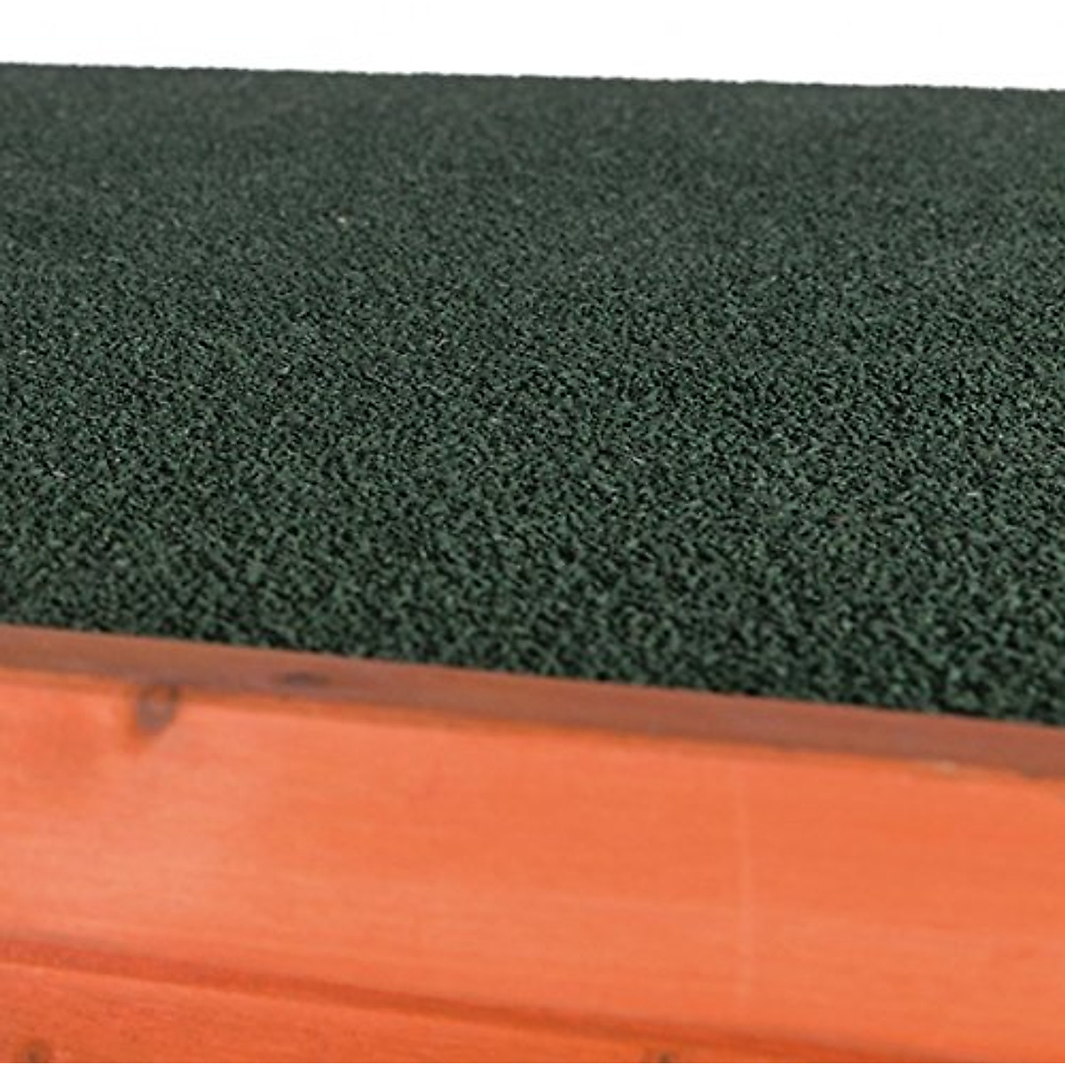 TRIXIE Natura Duck Coop with Ramp, Pull-Out Tub, Hinged Roof, Brown, 36x30x27