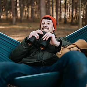 20x50 Hunting Binoculars for Adults High Powered with Low Light Night Vision - 28mm Large Eyepiece Professional Binoculars for Bird Watching Hiking Travel with BAK4 Prism FMC Lens, Green