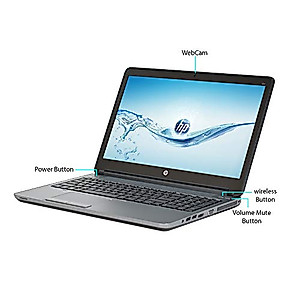 HP ProBook 650 G1 15.6in Laptop, Core i5-4300M 2.6GHz, 8GB Ram, 500GB HDD, DVDRW, Windows 10 Pro 64bit, Webcam (Renewed)