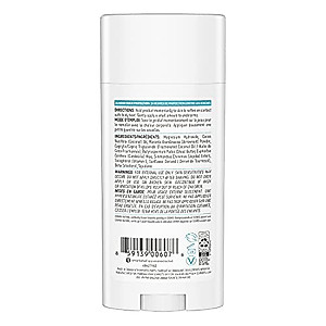 Schmidt's Aluminum Free Natural Deodorant for Women and Men, Fragrance Free for Sensitive Skin with 24 Hour Odor Protection, Certified Cruelty Free, Vegan Deodorant, 3.25oz, 3 pack