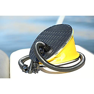 AIRHEAD Foot Pump Yellow/black, 54" long hose