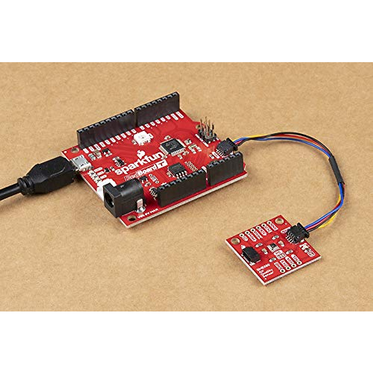 SparkFun Environmental Sensor Breakout - BME680 (Qwiic) - Combine Gas sensor Temperature Humidity & Barometric pressure sensing for complete environmental sensor 1 inch x 1 inch footprint No soldering