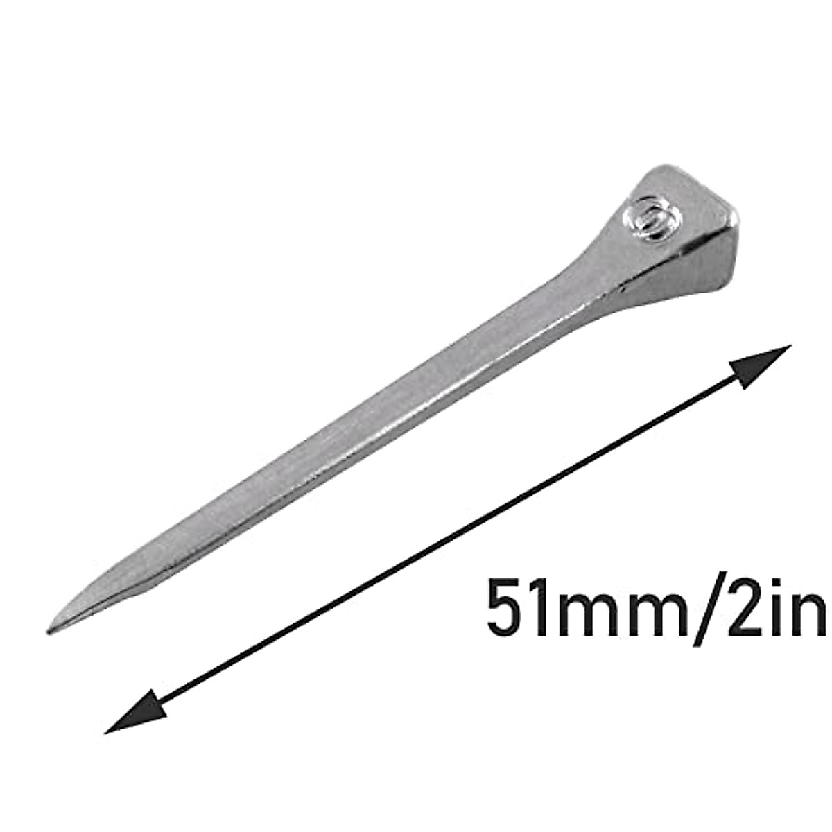 JJHXSM 30PCS Horseshoe Nails E5 Equestrian Sport Equipment Horse Training Supplies Tool for Fixed Lead or Glass