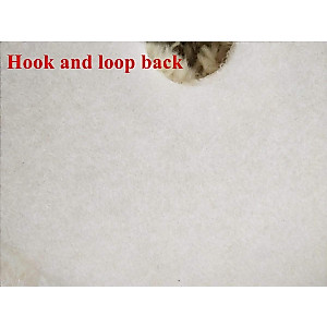 Sisha-A Wool Polishing Pads, 2 Pack 7" Buffing Pads with Hook and Loop Back for Compound, Cutting & Polishing, 100% Natural Wool, Thick and Aggressive