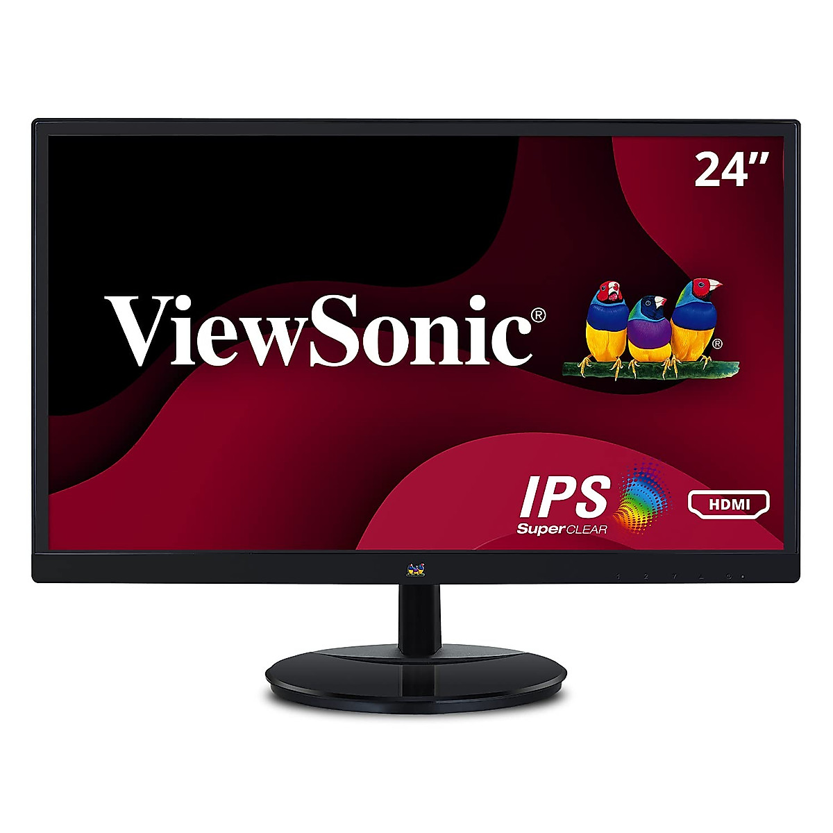 ViewSonic VA2459-SMH 24in IPS 1080p Frameless LED Monitor HDMI, VGA (Renewed)
