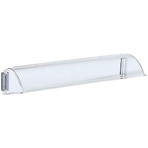 Frost King HD11 Baseboard Air Deflector, Heavy Duty, Clear Plastic with Magnetic hold, Fits baseboards up 25' wide, Adjustable 15" to 25"