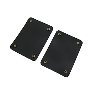 2 Pcs Black Handbag Handle Leather Wrap Covers Purse Handle Protectors Cover for Purse Bag Supplies