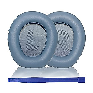 Aiivioll Replacement Earpads for Quantum 100 - Memory Foam & Protein Leather Ear Pad Cushions Upgraded Replacement Earpads Q100 Accessories (Blue)