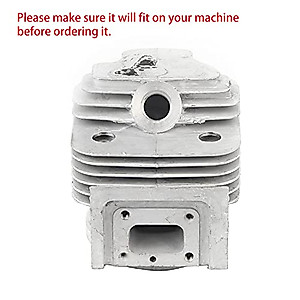 Zerodis Cylinder Set Piston Kit Ring Set for Mitsubishi TL52 BG520 Brush Cutter Eng 44MM Powersports Engine Kits Garden Accessory Part