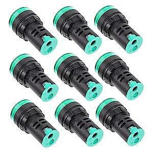 Unomor 10 Pcs 1 Set harbor Marine Navigation Lamps signal light yacht lights yacht marine truck Yacht Lights indicator light working lamp Port Light Boat Lamps Light bulb headlights abs