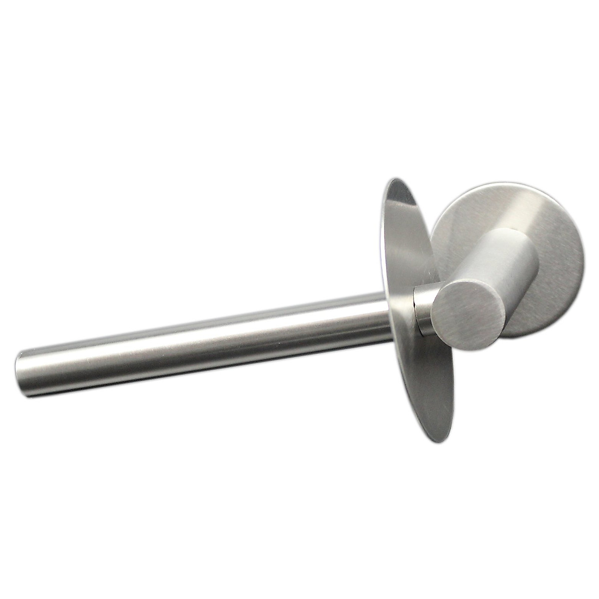 Self Adhesive Vertical Tray Toilet Paper Holder, Bathroom Lavatory Toilet Stainless Steel Tissue Paper Roll Towel Holder -SUS 304 Brushed Stainless Steel Dispenser Wall Mount