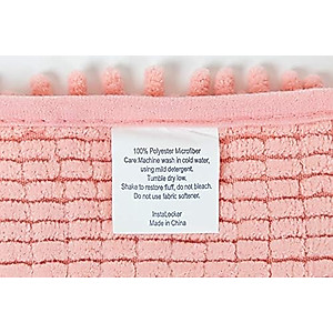 InstaLocker Locker Decorations Carpet - Locker Rugs for Girls - 100% Microfiber, Shaggy Style Locker Rugs - 11.5" x 17.5" Rectangle Locker Rug with Non Skid Backing - Top Locker Décor Accessories