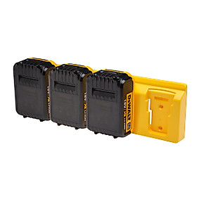 48 Tools - Battery Holder for DeWalt XR Batteries | 20V | Wall Mount | Battery Storage for Truck, Trailer, Van, Workshop, Shelf, Toolbox