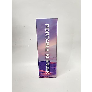 20 Oz Portable Blender for Shakes and Smoothies,4000mAh Electric Juicer, 270W Motor Smoothie Blender with BPA-Free & IP67 Waterproof, USB Fresh Juice Blender with 2 Mixing Modes for Travel, Gym, Black