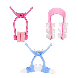 3pcs Nose Shaper for Women, Nose Lifter Clips for Wide Noses, Nose Shaper Massager Clip + Straightening Beauty Clip + Nose Up Clip Correction Set New
