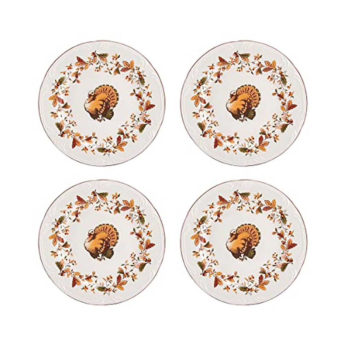 Pfaltzgraff Autumn Berry 16 Piece Dinnerware Set, Service for 4, Multi Colored