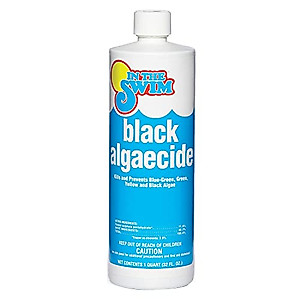 In The Swim Black Algaecide – Eradicates Black Algae in Swimming Pools - Copper Sulfate Pentahydrate - 1 Quart