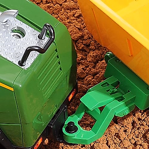 Uxsiya RC Harvester Truck Toy Good Grip Vivid Pattern Remote Control Truck 4 Model for Boys