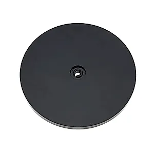 Meiwlong 3.9 Inch Lazy Susan Swivel Plastic Turntable Rotating Heavy Duty Stand for Organizer Bins Potted Plants Spice Cabinets Crafts Table Lamps Model Base Window Display