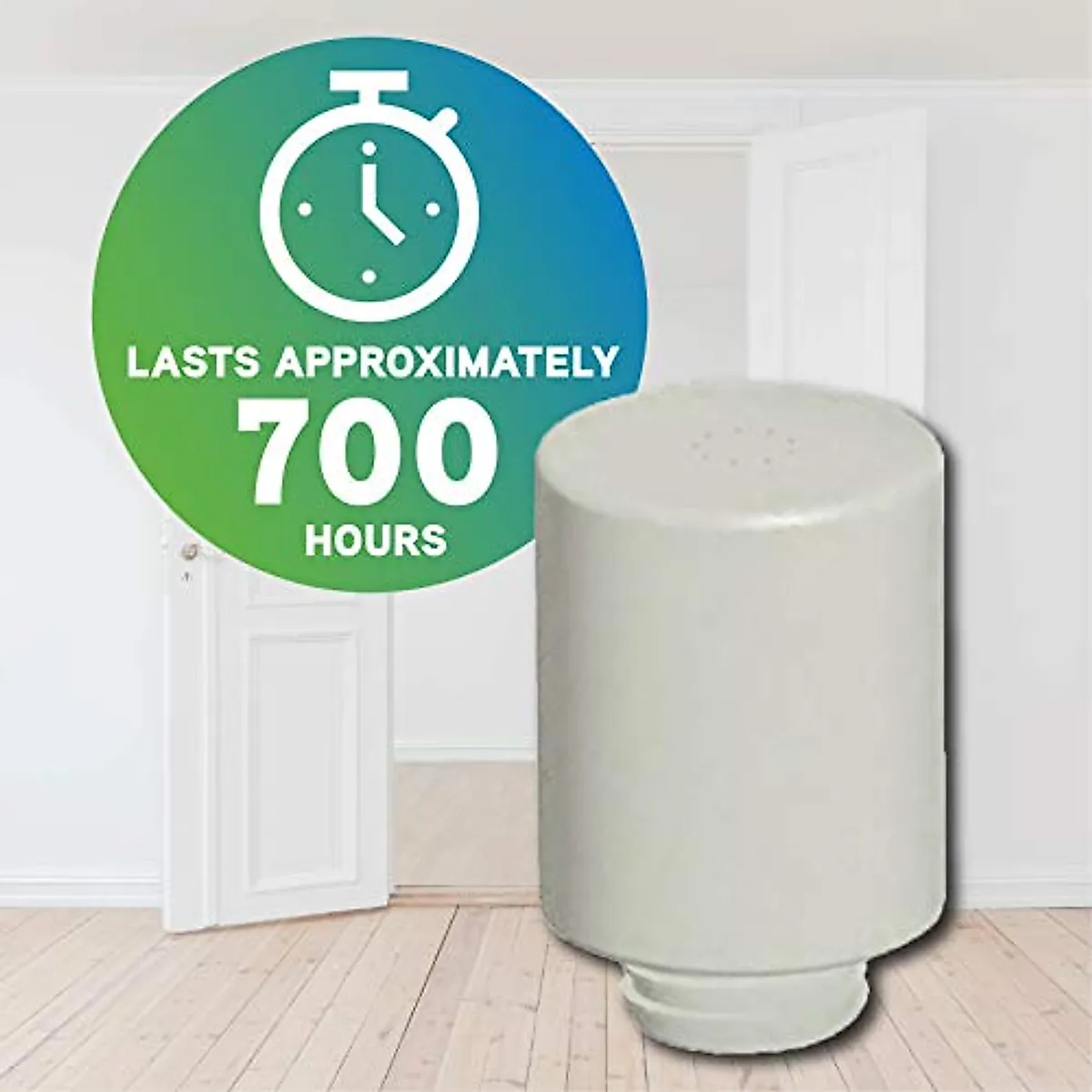 PureGuardian FLTDC20 Humidifier Demineralization Filter, Cartridge #2, 700 Hrs. Run Time, Prevents Release of Minerals Into Air, Fights White Dust, Easy Application to PureGuardian Humidifier