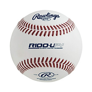Rawlings | ULTIMATE PRACTICE TECHNOLOGY Baseballs | R100-UPY | Youth/14U | Practice Use | 12 Count