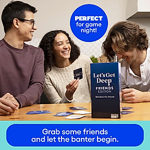 WHAT DO YOU MEME? Let's Get Deep: Friends Edition – Game Night Conversation Starter Cards for Friends