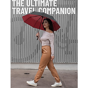 Repel Umbrella Windproof Travel Umbrella - Wind Resistant, Small - Compact, Light, Automatic, Strong Steel Shaft, Mini, Folding and Portable - Backpack, Car, Purse Umbrellas for Rain - Men and Women