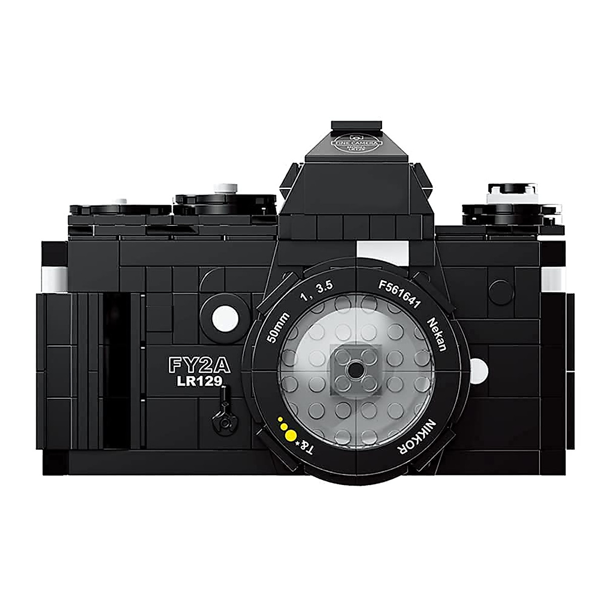 NC Uvini Building Blocks Camera, DIY STEM Toys, Building Construction Brick Set Best Gift for Adult, Teens, Collectible Model Digital Camera to Build 627pcs