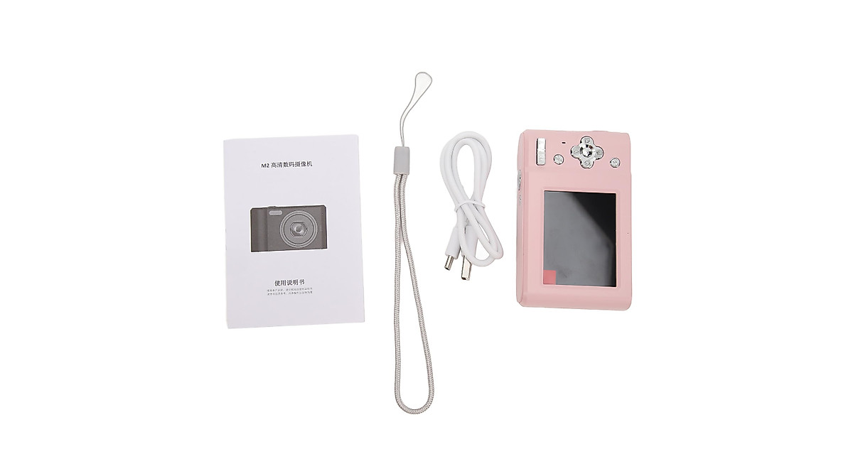 Compact 44MP Digital Camera with 16x Zoom and HD Screen