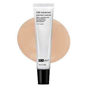 PCA SKIN Vitamin C and E Advanced Antioxidant Skin Brightening Serum, Vitamin C Serum, Diminishes Dark Spots, 1 fl oz Tube