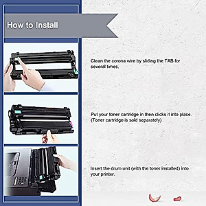 DR223CL Drum Unit Set(4, Pack 1Black 1Cyan 1Magenta 1Yellow) VAENK Compatible Replacement for Brother DR223CL Drum MFC-L3770CDW MFC-L3750CDW HL-3210CW HL-3230CDW HL-3270CDW HL-3290CDW Printer