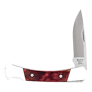 Buck Knives 503 Prince Folding Pocket Knife, Nickel Silver