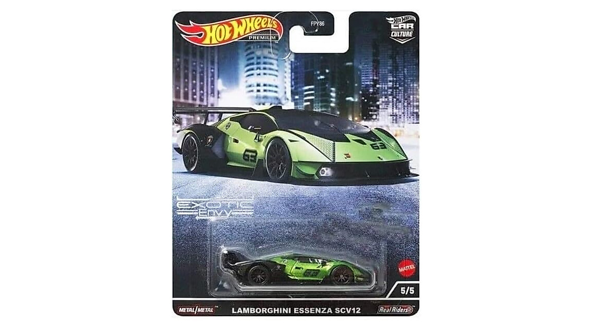 Hot Wheels 2022 Exotic Envy Diecast Cars - Complete Set
