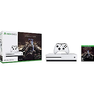 Xbox One S 500GB Console - Shadow of War Bundle [Discontinued]