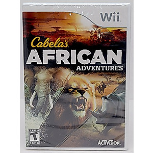 Wii Cabela's African Adventures Bundle with Gun