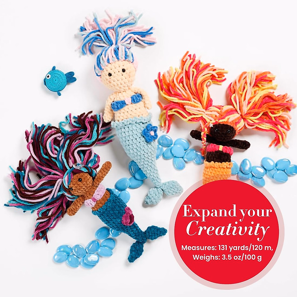 Premier Parfait Chunky Yarn, Super Bulky Yarn, Ideal Yarn for Knitting and Crocheting, Chenille Yarn, Tangerine, 3.5 oz, 131 Yards