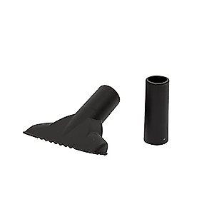 Shop-Vac 9191400 Utility Nozzle (1-1/2 inch) with 1-1/4 inch Adaptor, Plastic Construction, Black in Color, (1-Pack)