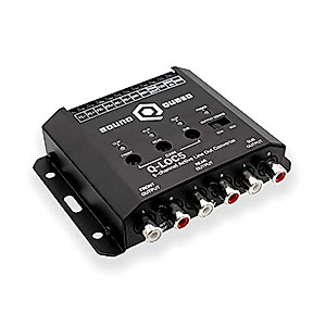 SoundQubed Active 5-Channel Car Audio Line Out Convertor - High to Low Head Unit Signal Convertor