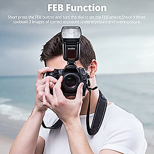 Godox TT685IIS 1/8000s HSS GN Speedlite Flash TTL TCM efficient Conversion Function Built-in Godox 2,4G X System Receiver(TT685IIS for Sony)