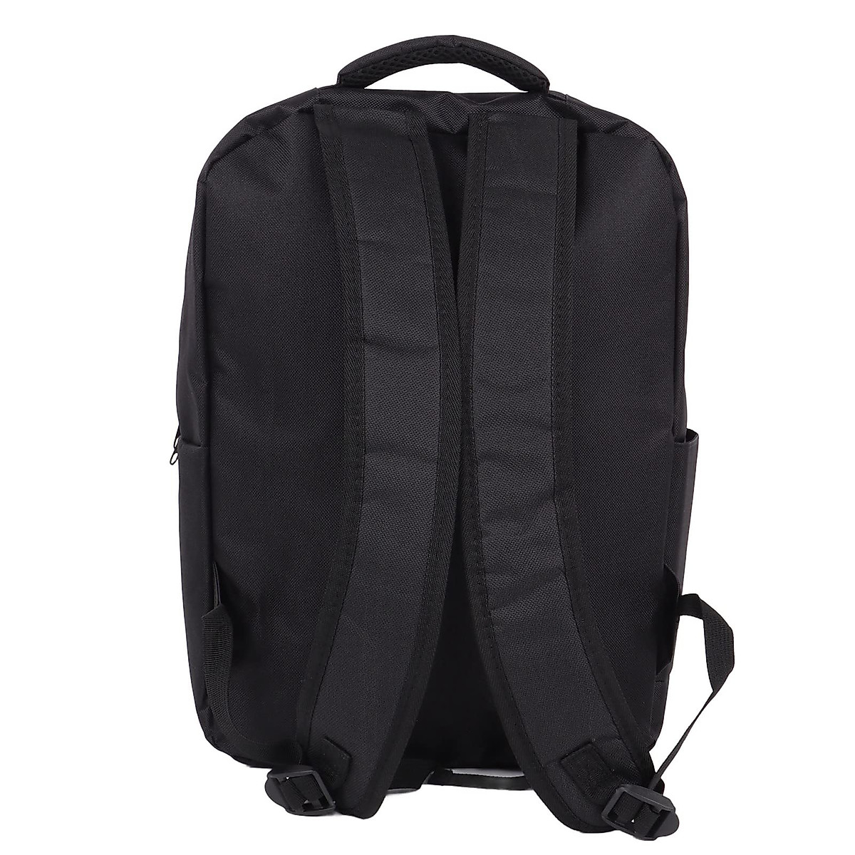 Game Console Backpack, Multifunction Storage Shockproof Carrying Case, Large Capacity Waterproof Nylon Fabric Travel Backpack for PS5